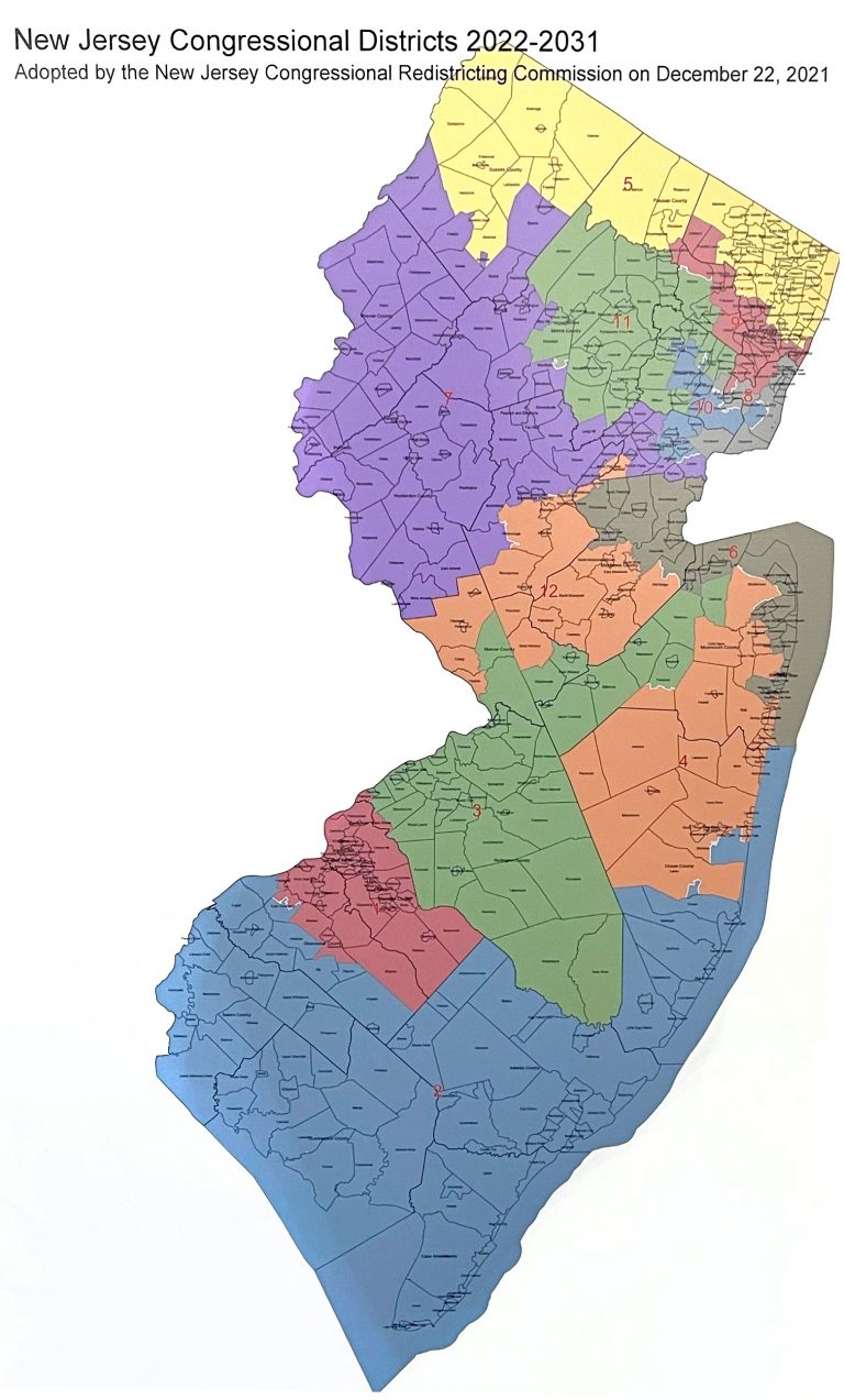 Redistricting: California & New Jersey Maps – The ELLIS Insight