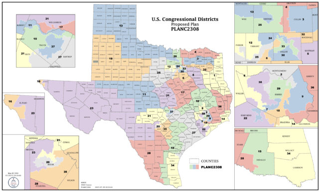 Texas Redistricting Map Tossed – The ELLIS Insight
